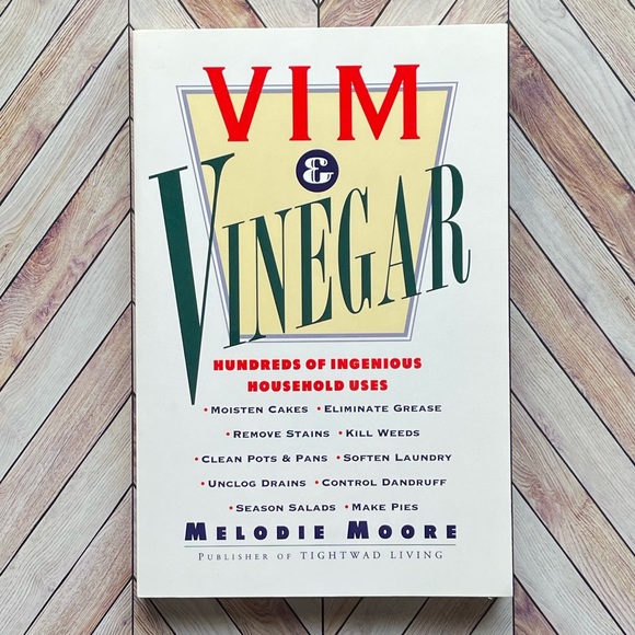 Accents | New Paperback Book Vim And Vinegar Hundreds Of Ingenious Household Uses Moore | Poshmark